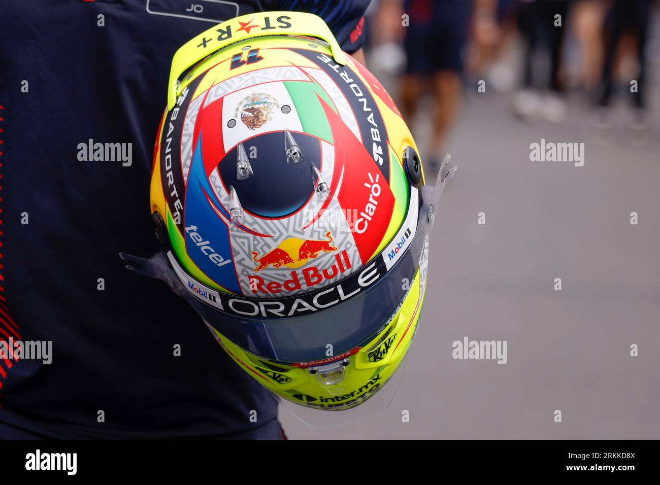 ZANDVOORT, NETHERLANDS - AUGUST 25: Sergio Perez of Oracle Red Bull ...