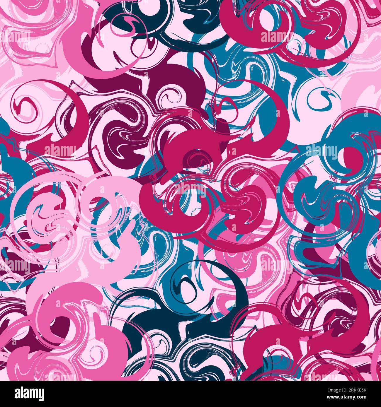 Psychedelic abstract background, mixed acrylic paint marble texture ...