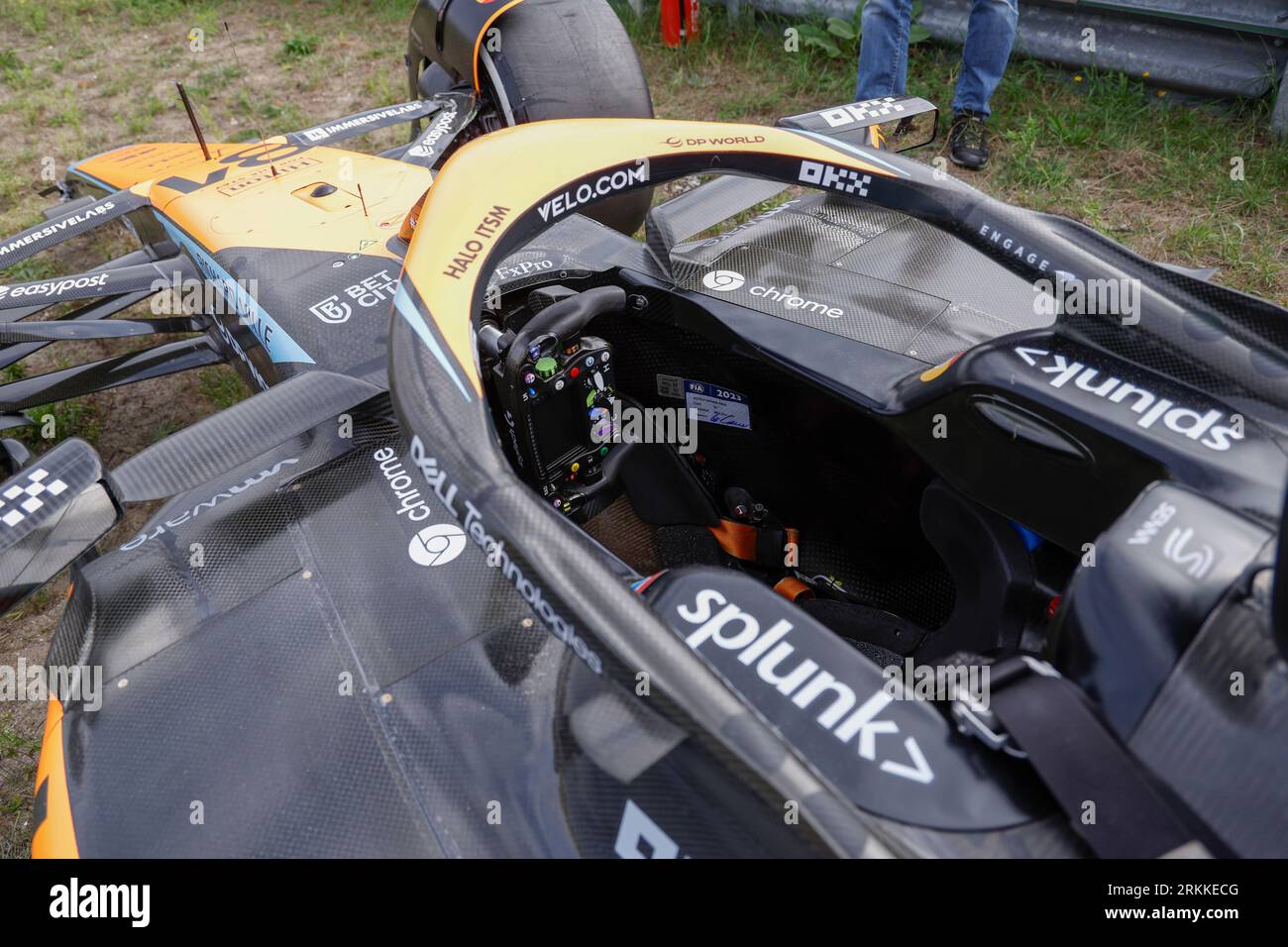 ZANDVOORT, NETHERLANDS - AUGUST 25: Oscar Piastri of McLaren F1 Team ...