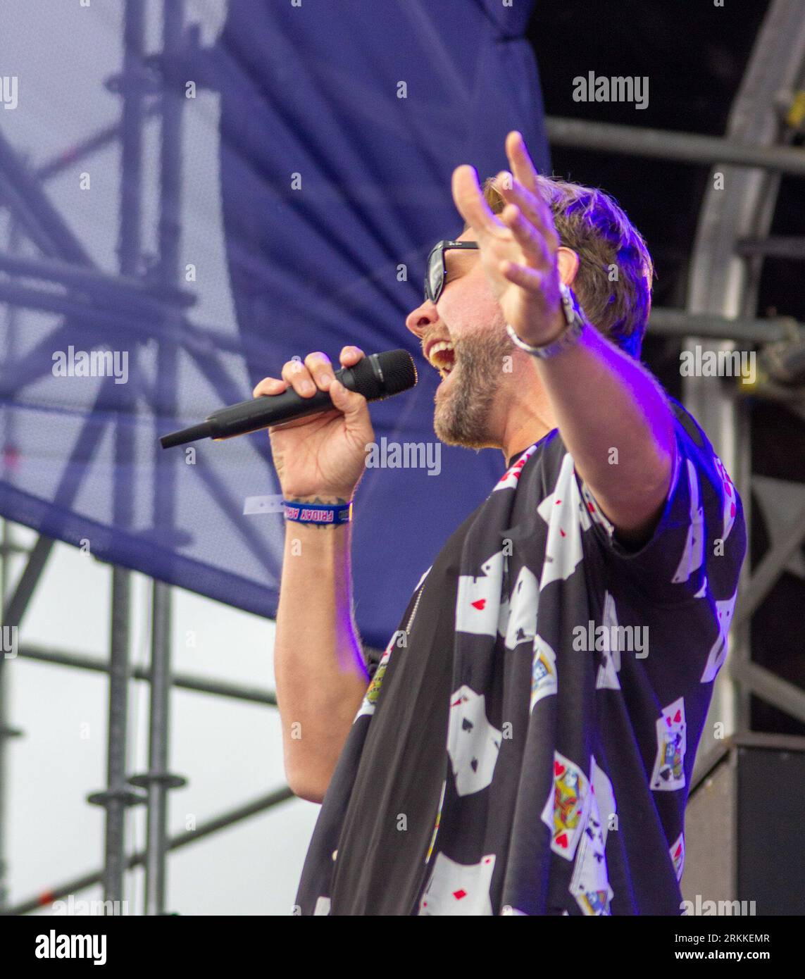 CarFest, Laverstoke Park Farm, Hampshire, UK. 25th Aug, 2023. Boyzlife ...