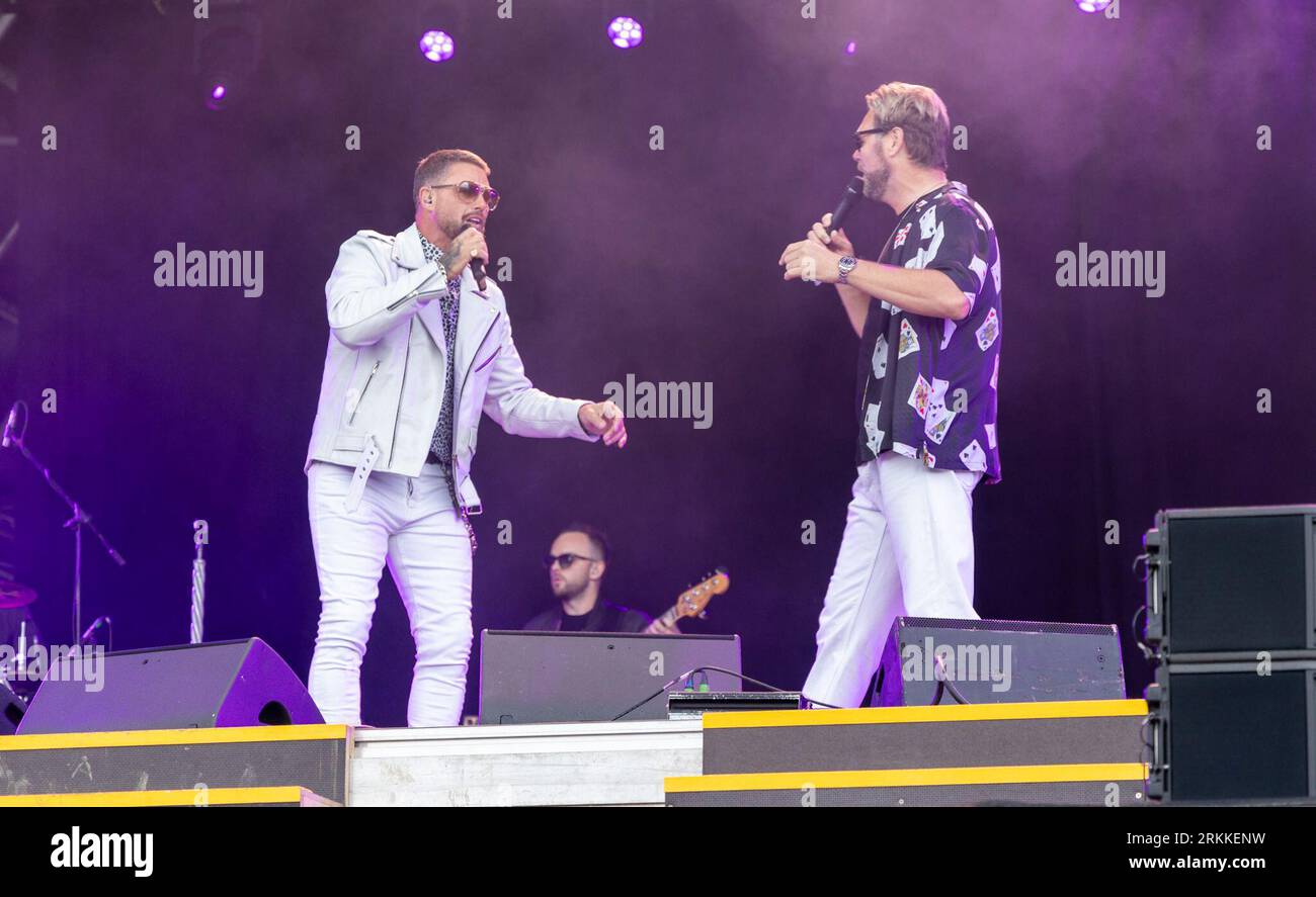 Keith duffy brian mcfadden hi-res stock photography and images - Alamy