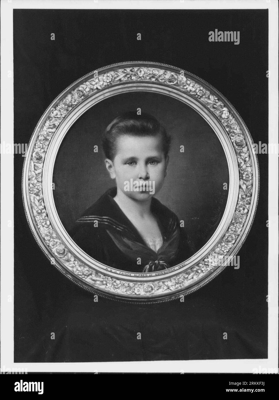 Prince Alfred of Edinburgh (1874-1899) 1880 by Robert Antoine Müller ...