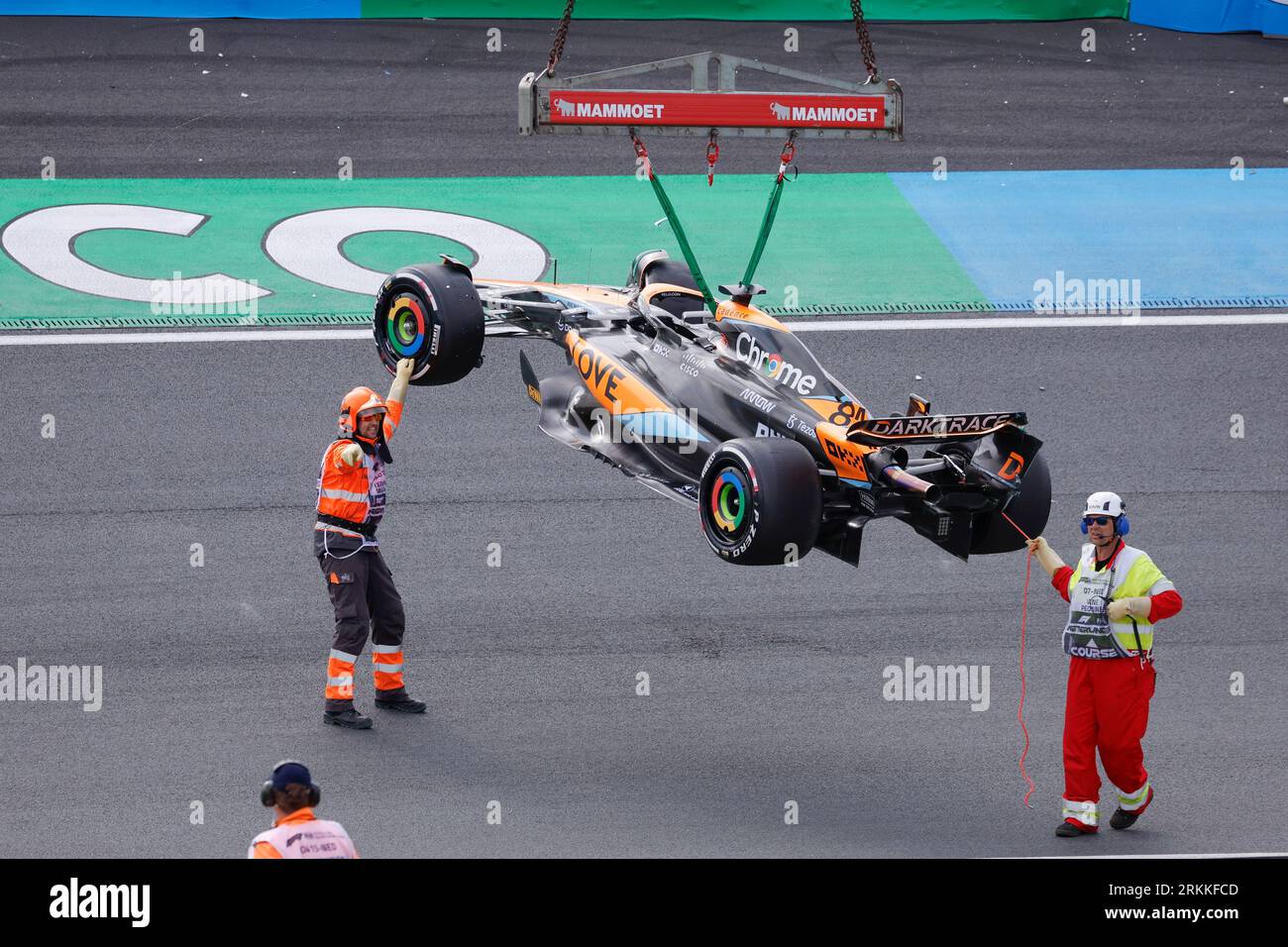 ZANDVOORT, NETHERLANDS - AUGUST 25: Oscar Piastri of McLaren F1 Team ...