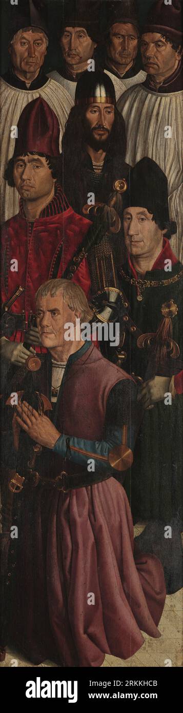 Saint Vincent Panels, fifth panel 15th century by Nuno Gonçalves Stock ...