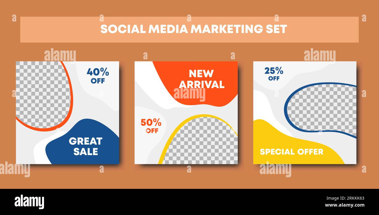 Promotional template bundle hi-res stock photography and images - Alamy