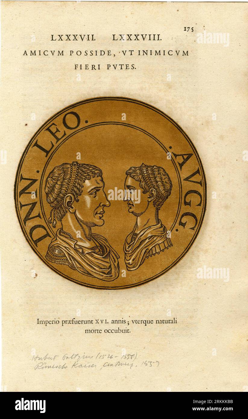 Portraits of the Roman Emperors (Icones imperatorum romanorum, ex ...