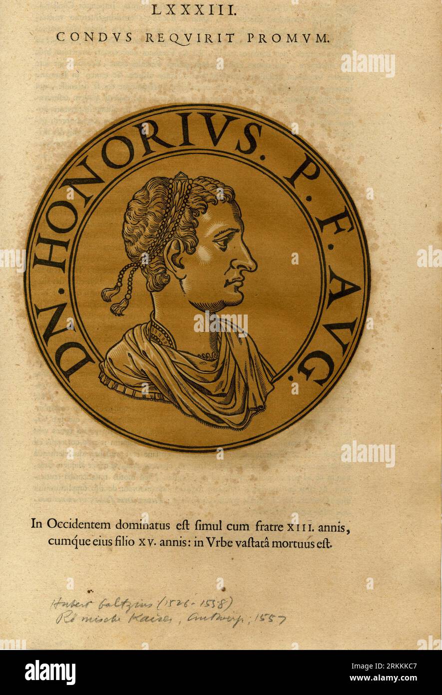 Portraits of the Roman Emperors (Icones imperatorum romanorum, ex ...