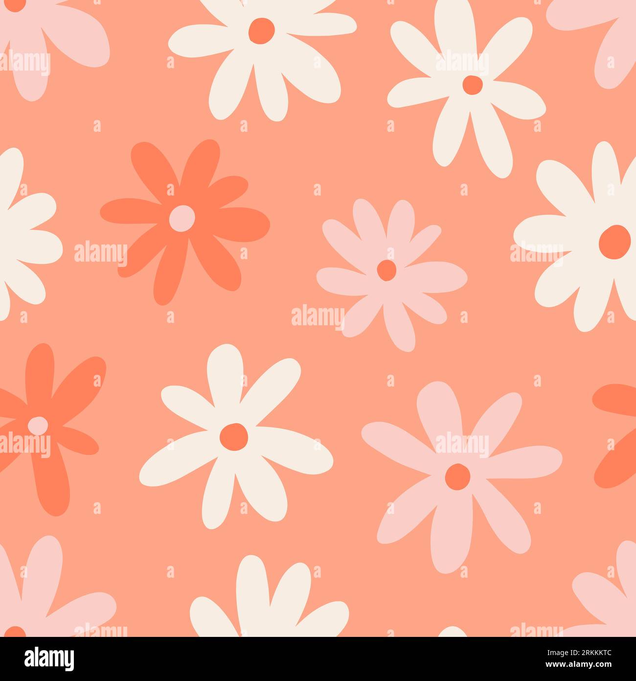 1970 daisy flower Stock Vector Images - Alamy