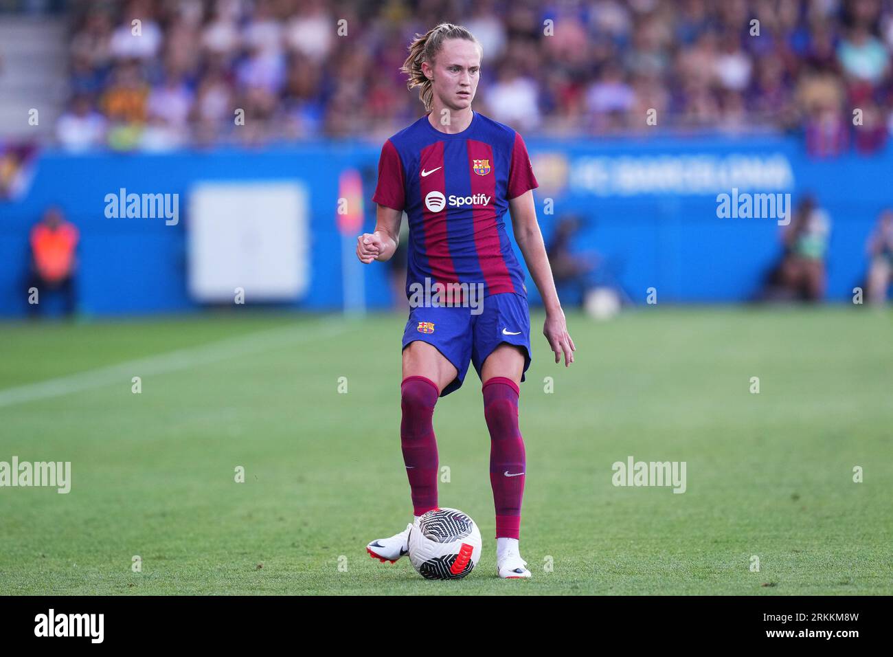 Barcelona, Spain. 24th Aug, 2023. Caroline Graham Hansen of FC ...