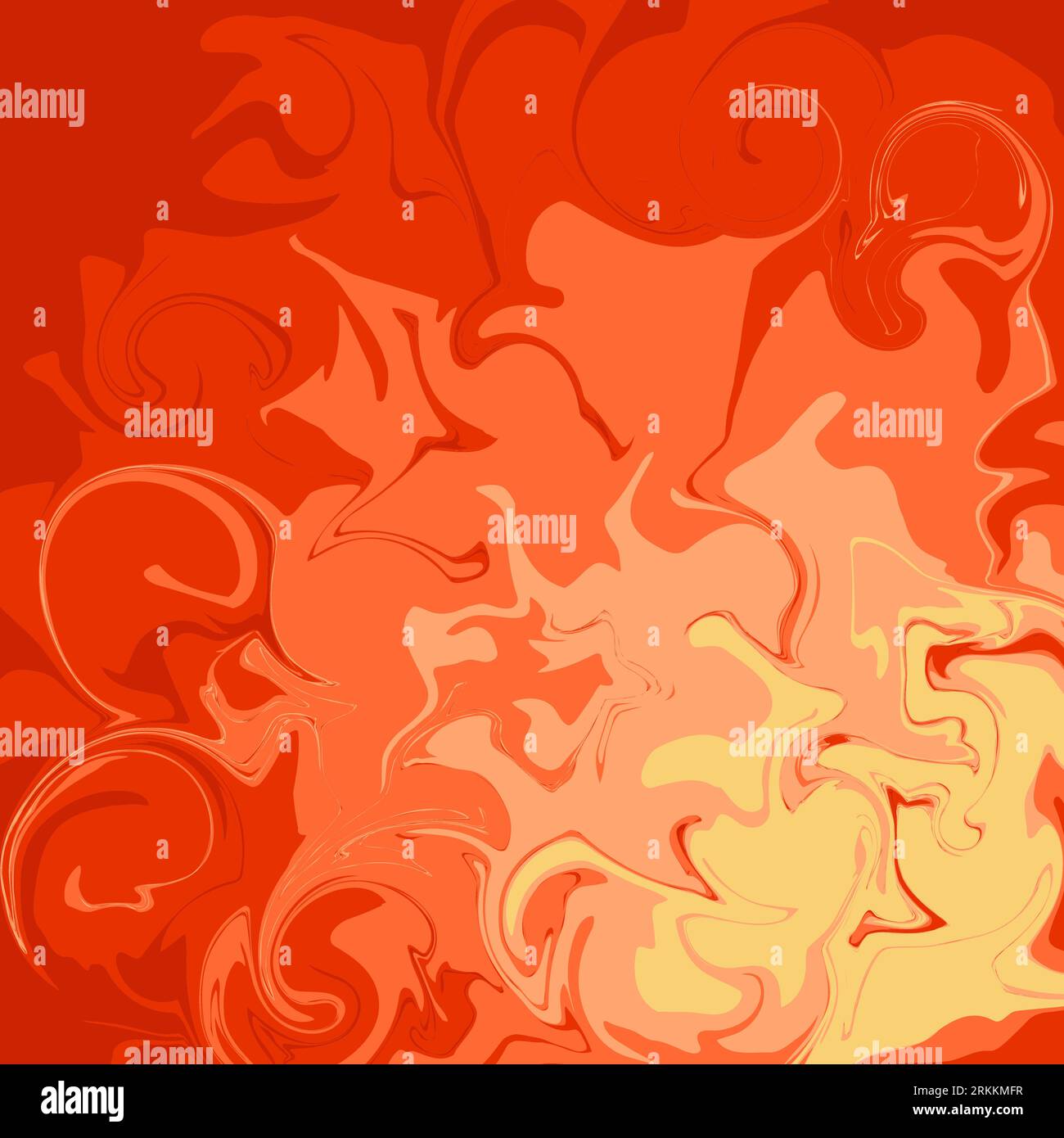 Psychedelic abstract background, mixed acrylic paint marble texture, colorful swirls, vector ...