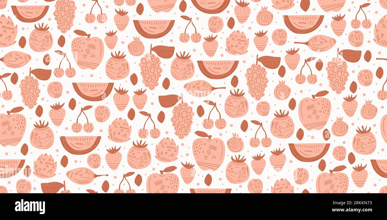 Pink fruits Stock Vector Images - Alamy