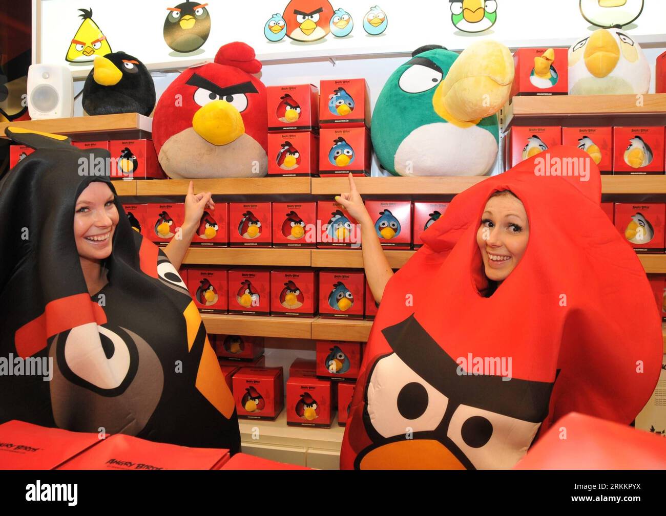Angry birds toys hi-res stock photography and images - Alamy