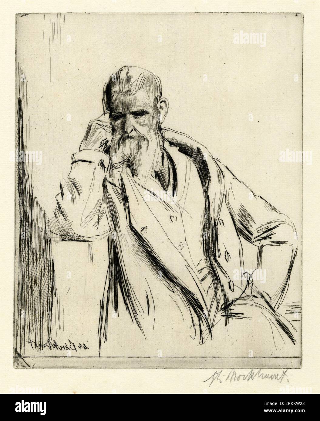 Marquette 1925 by Gerald Brockhurst Stock Photo - Alamy