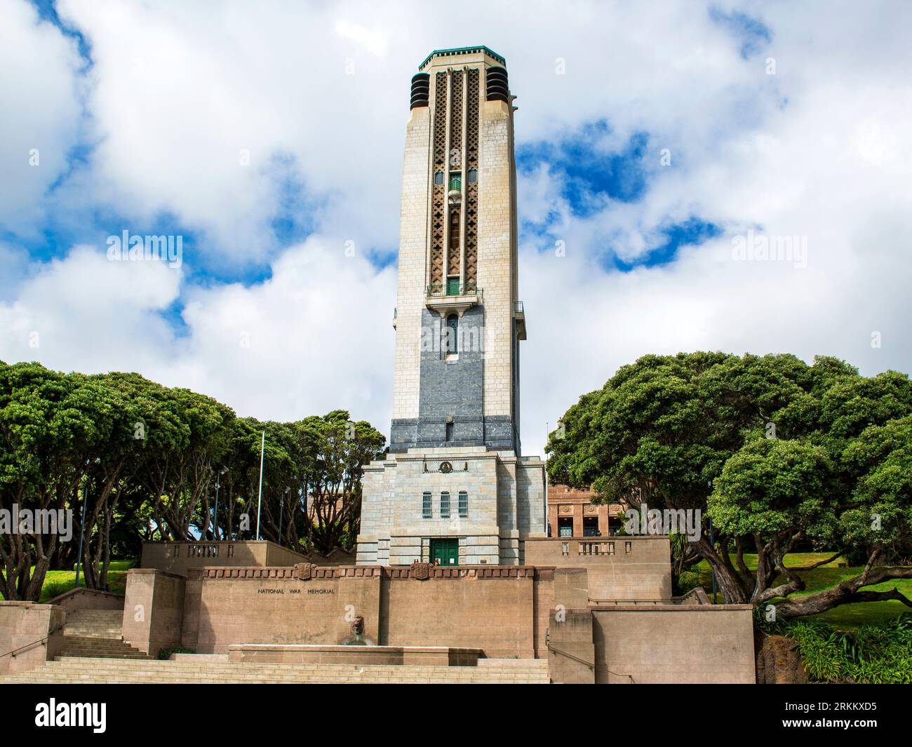 Pukeahu National War Memorial Park, suburb of Mt Cook, Wellington ...