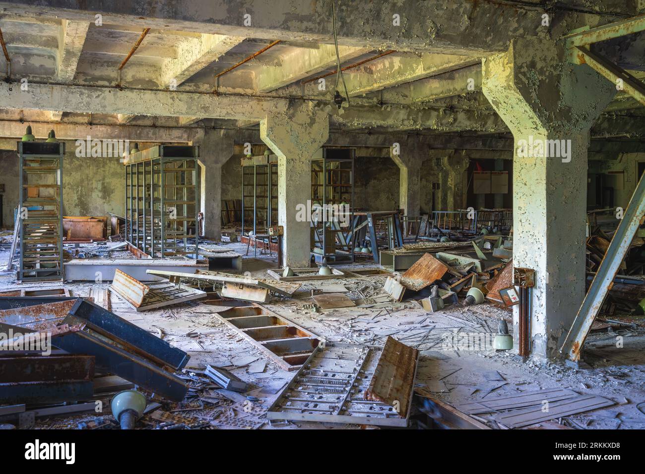 Control center interior hi-res stock photography and images - Alamy