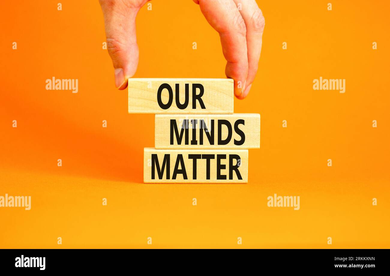 Our minds matter ourmindsmatter symbol. Concept words Our minds matter ...