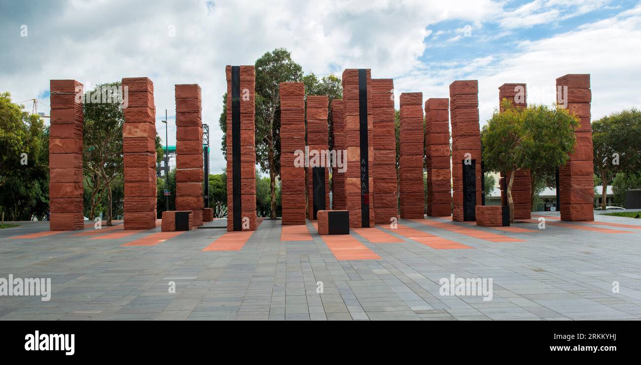 Pukeahu National War Memorial Park, suburb of Mt Cook, Wellington ...