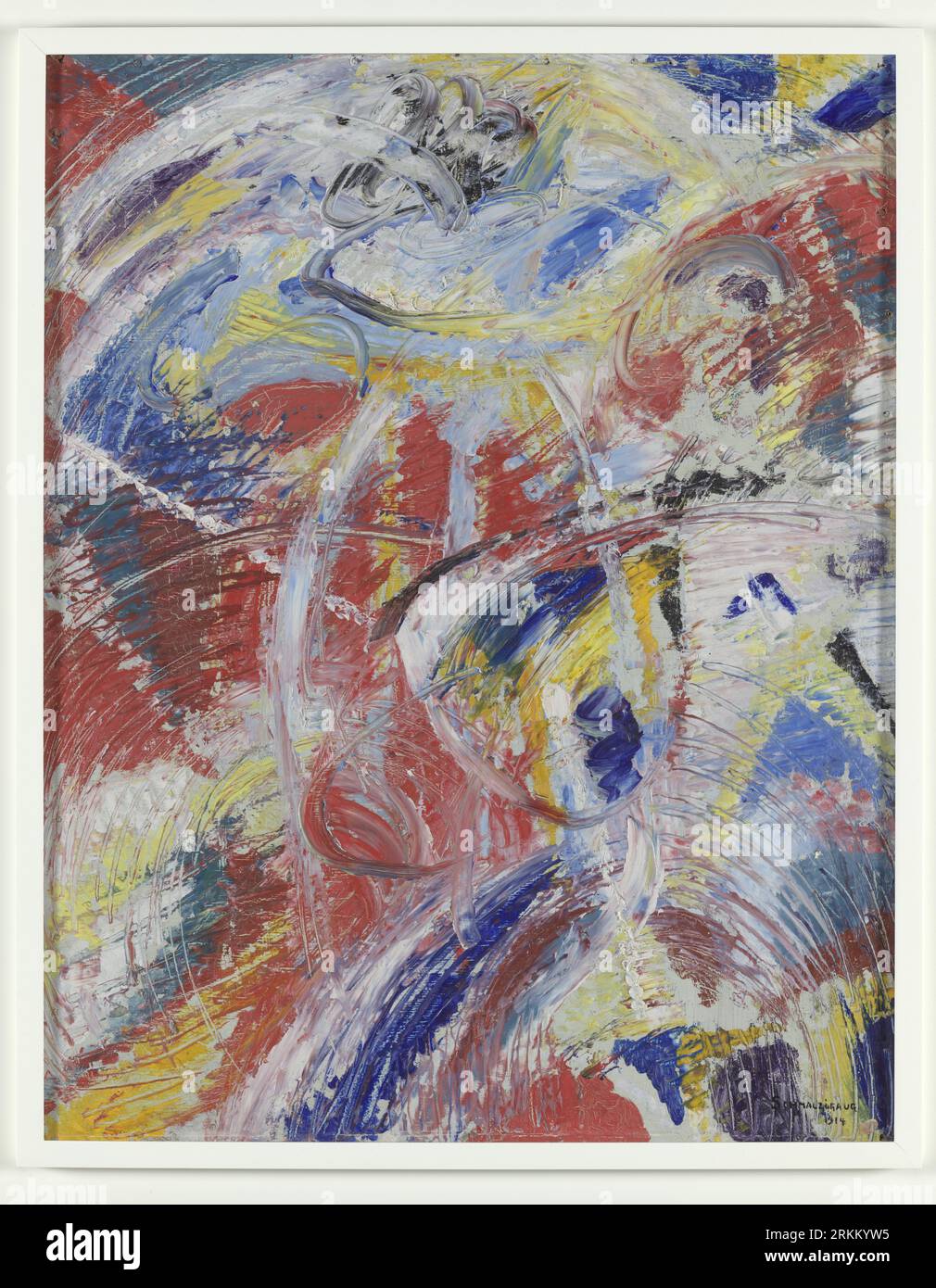 Development of a Theme in Red: Carnival 1914 by Jules Schmalzigaug ...