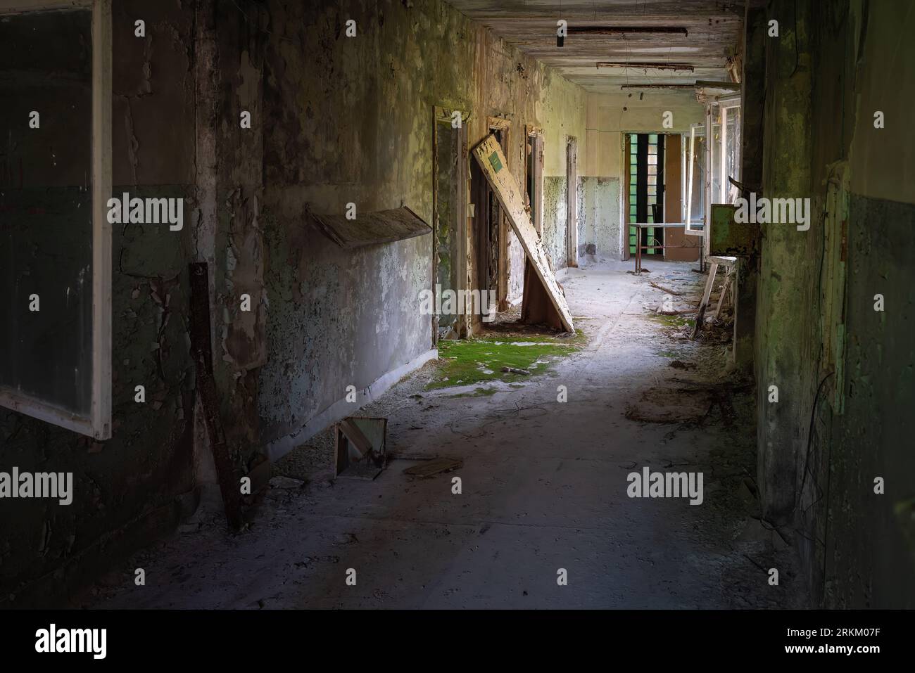 Chernobyl corridor hi-res stock photography and images - Alamy