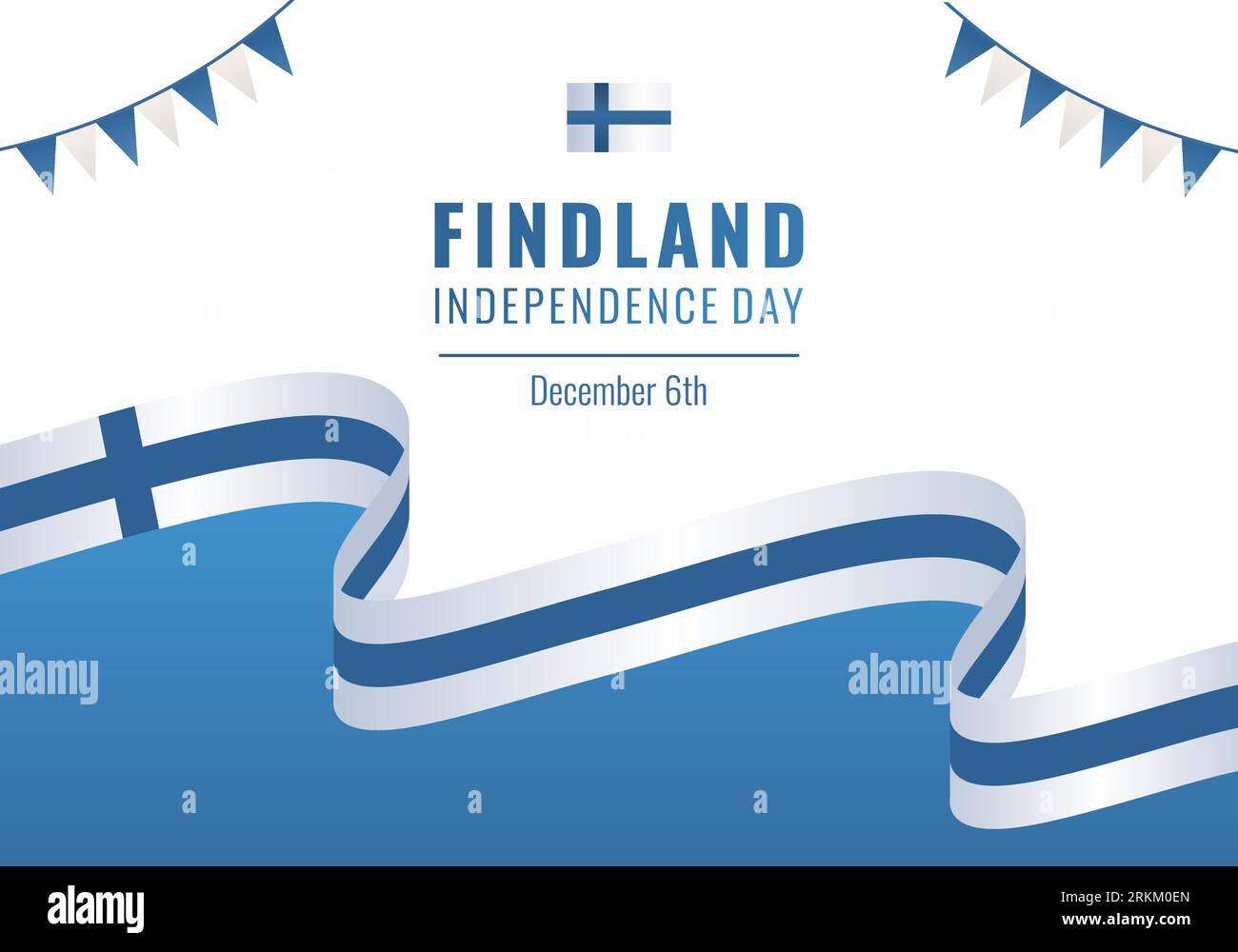 Finland Independence day background banner or poster for national ...