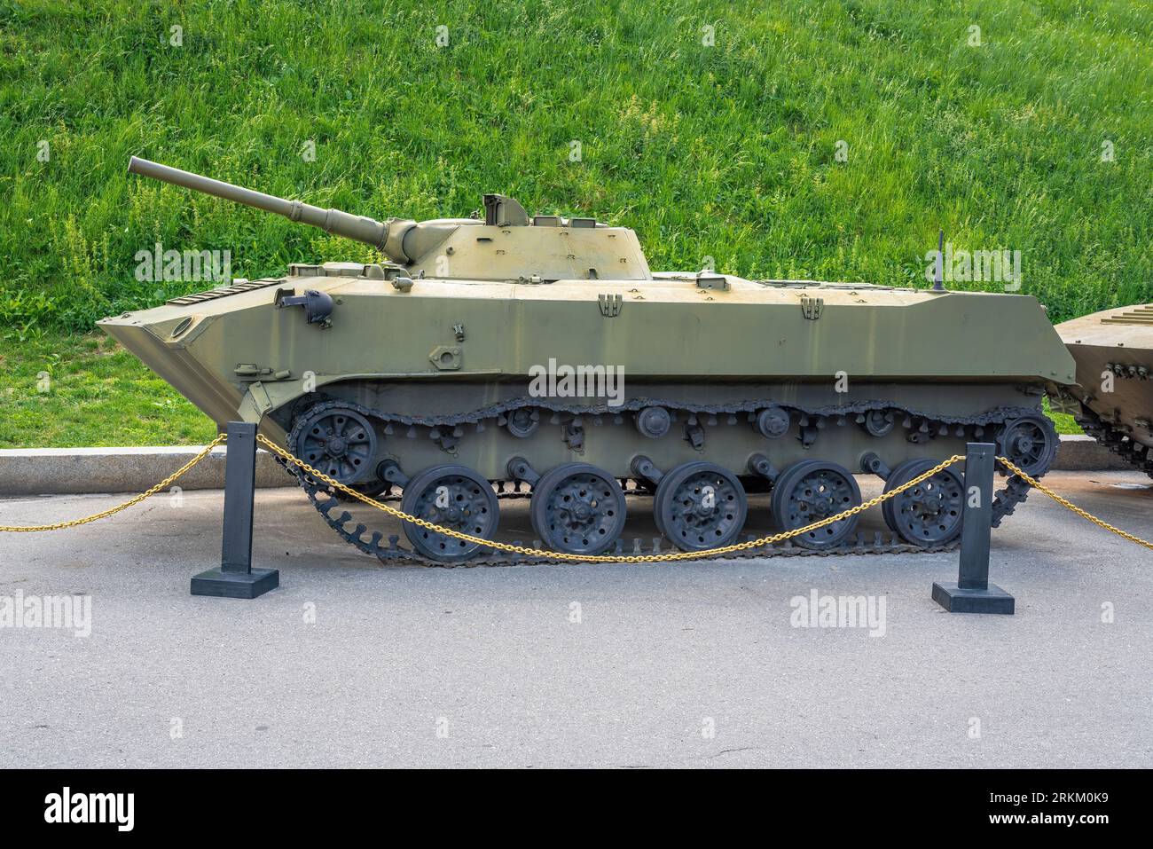 Old Soviet Airborne infantry fighting vehicle BMD-1 - Kiev, Ukraine ...