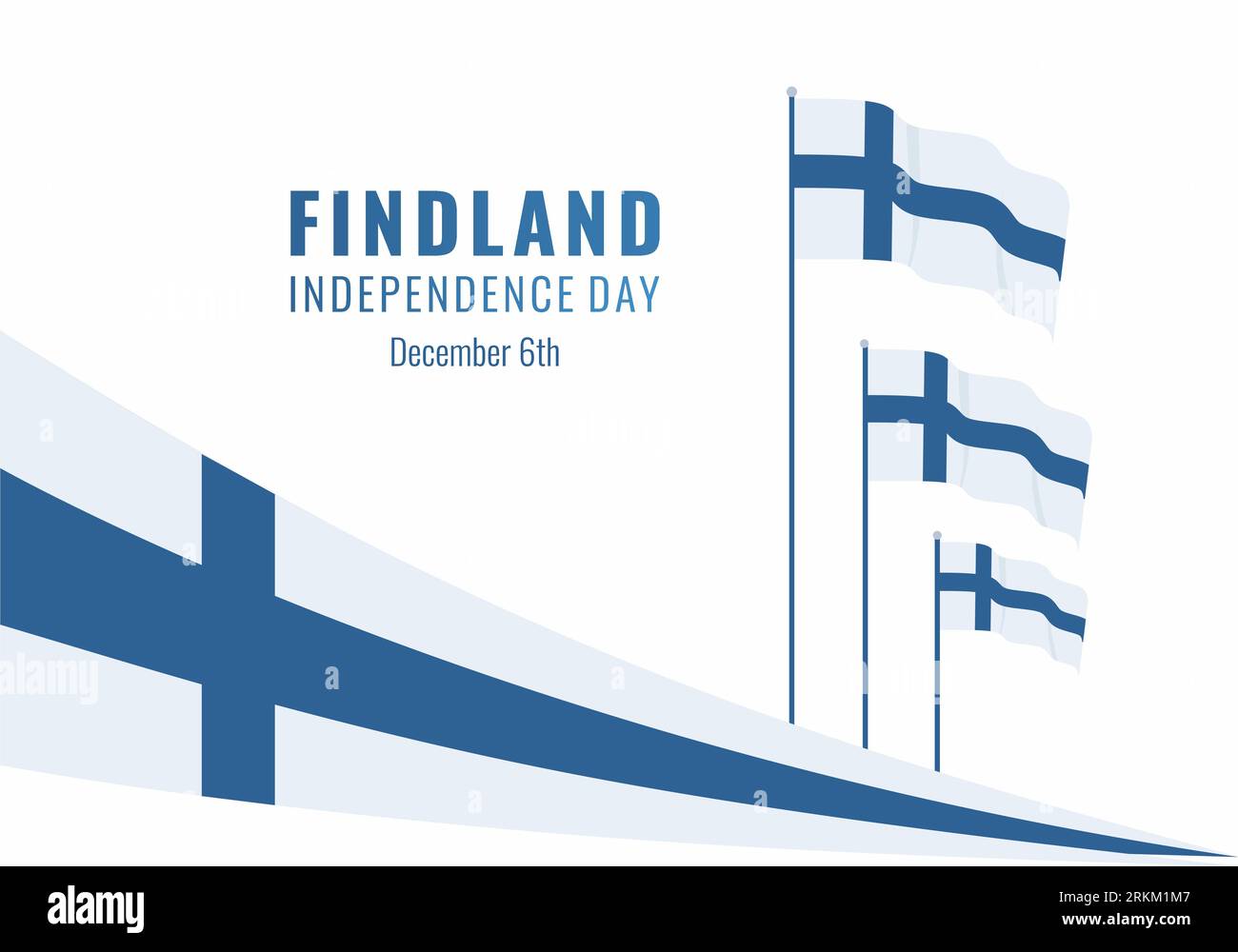 Finland Independence day background banner or poster for national ...