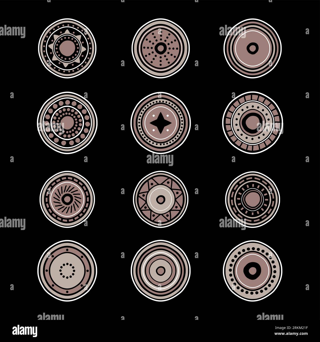 Indian coins Stock Vector Images - Alamy