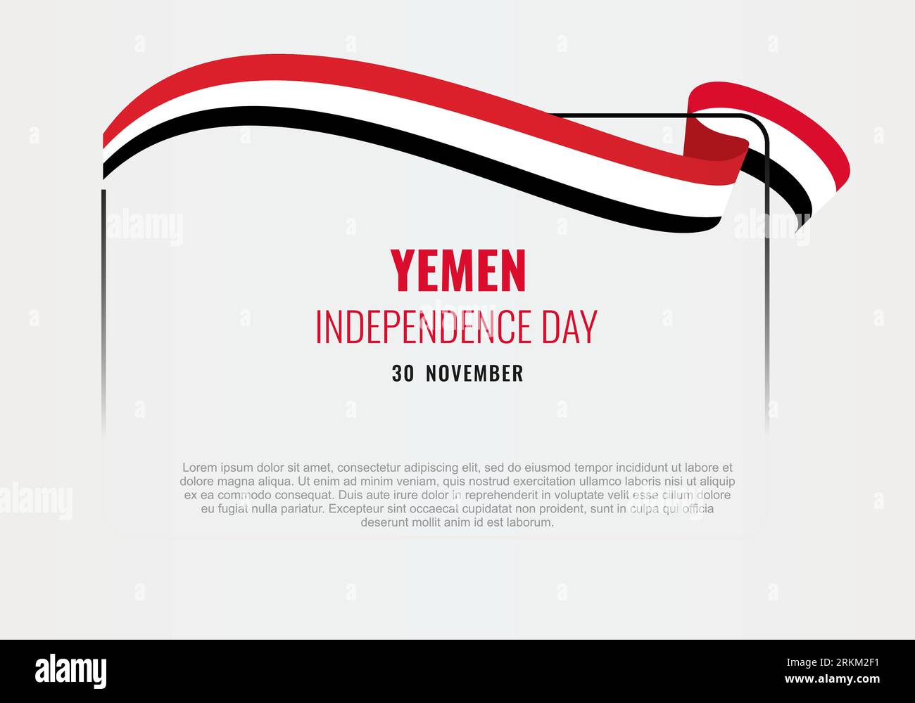 Yemen Independence day background banner poster national celebration ...