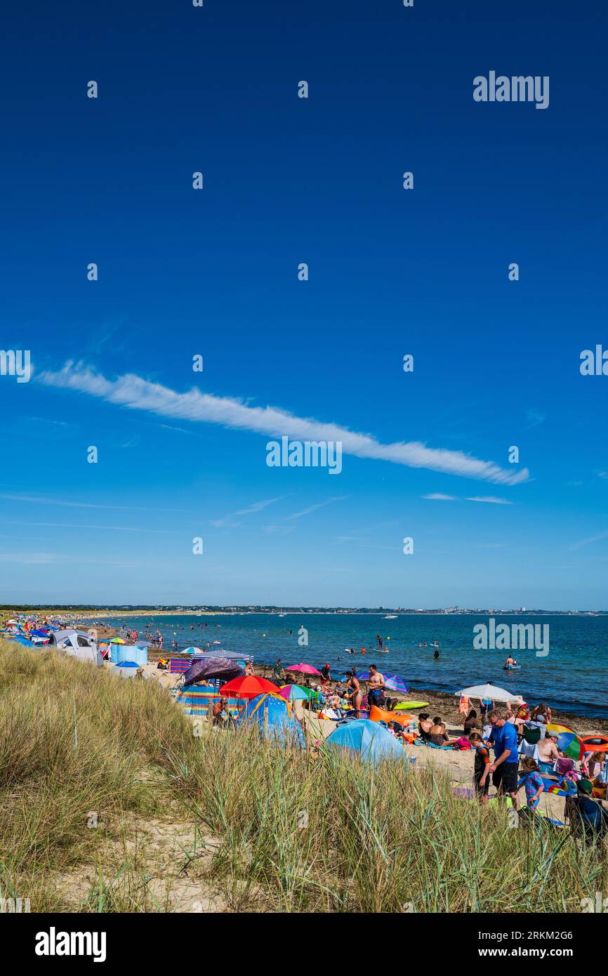 Knoll beach sandbanks hi-res stock photography and images - Alamy