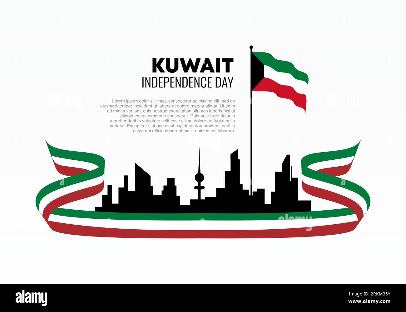 Kuwait independence day background banner poster for national ...