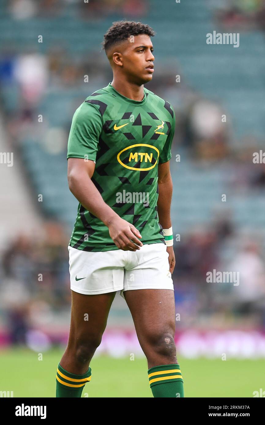 Canan Moodie of South Africa during pre match warm up ahead of the ...