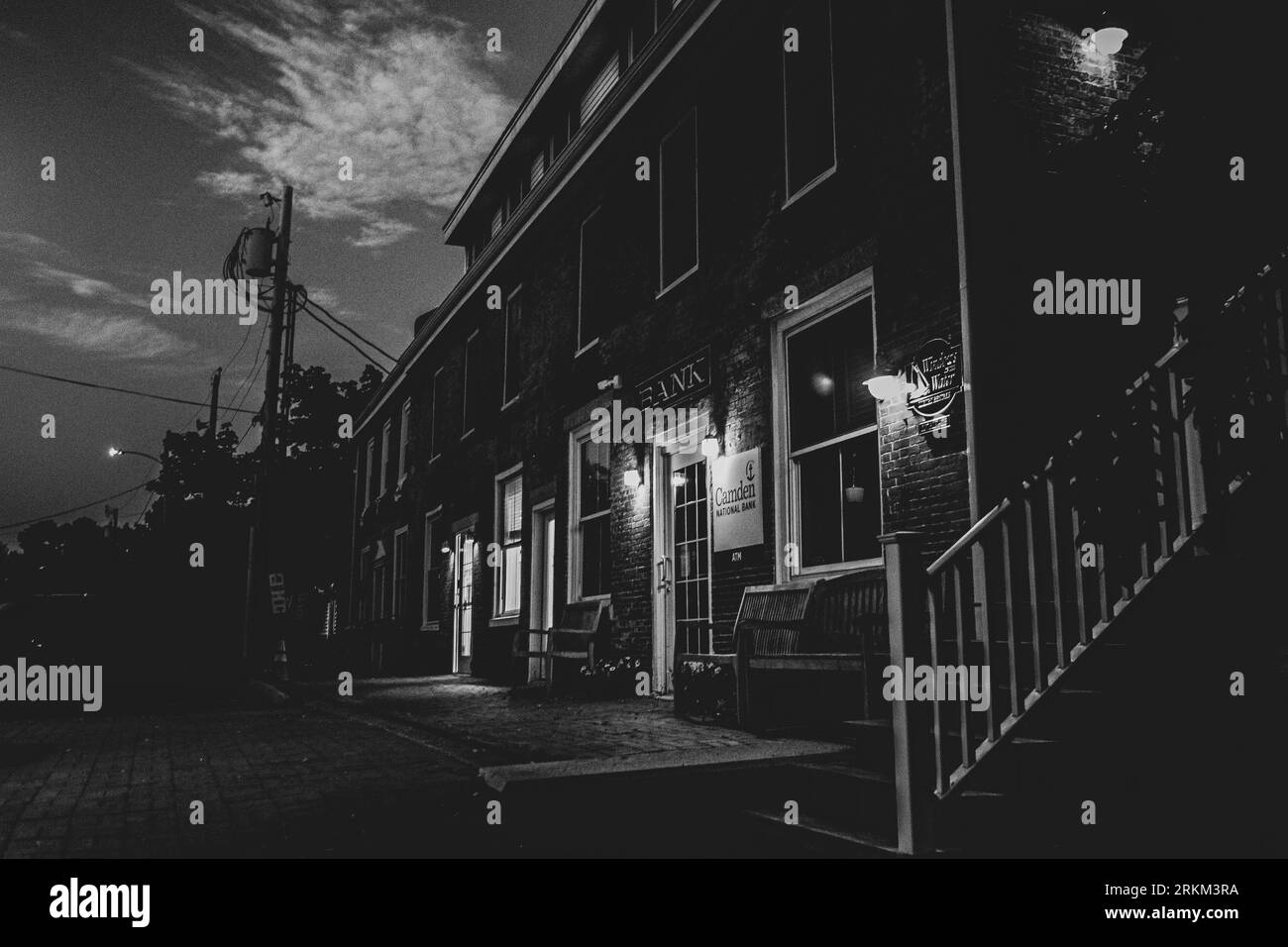 Historic building in Castine, Maine Stock Photo - Alamy