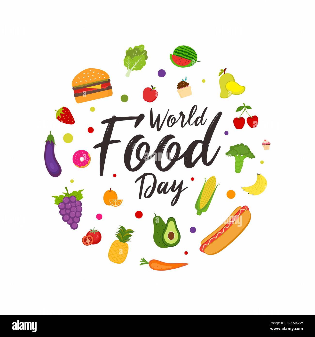 International foods Stock Vector Images - Alamy