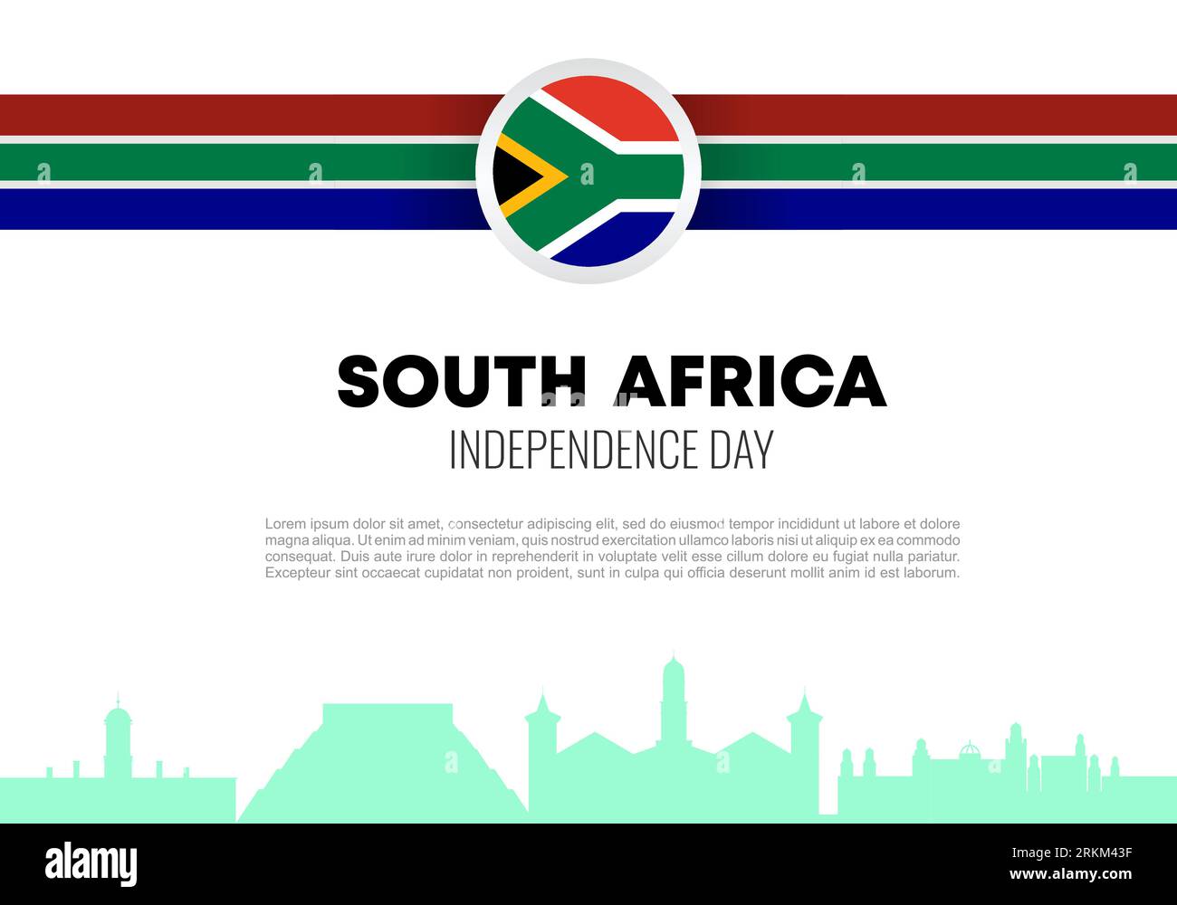 South africa independence day background banner poster for celebration ...