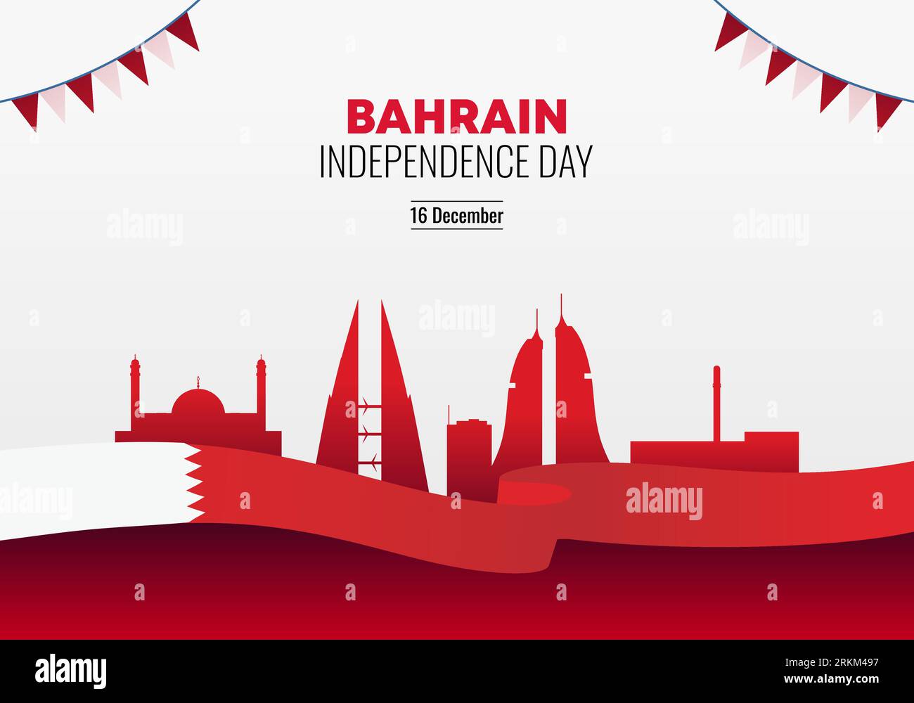 bahrain independence day background banner poster for celebration on ...