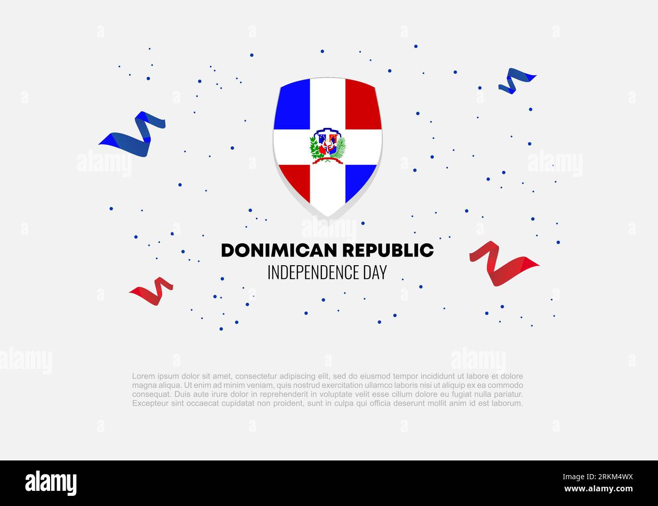 Dominican independence day background banner poster for national ...