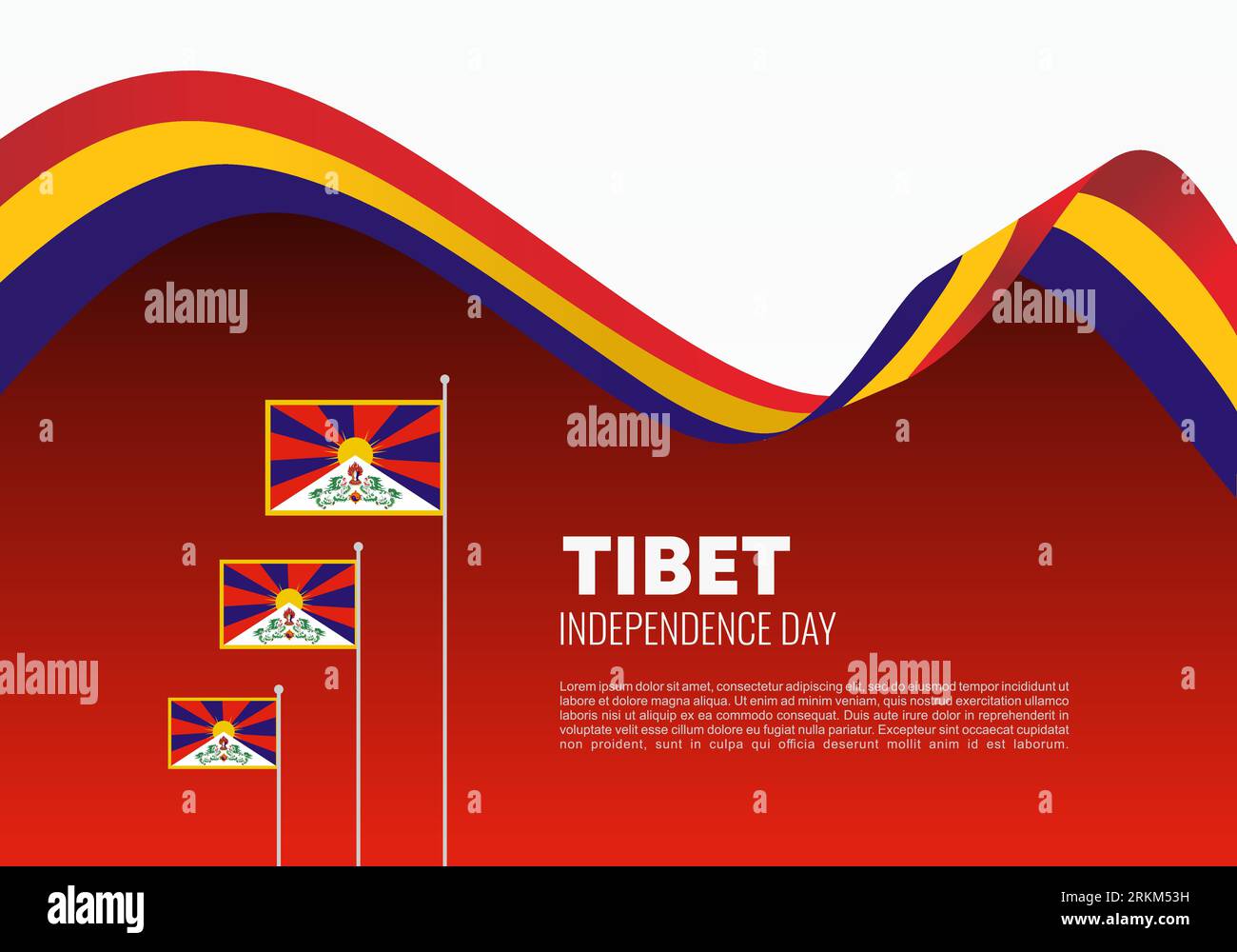 Tibet independence day background banner poster for national ...