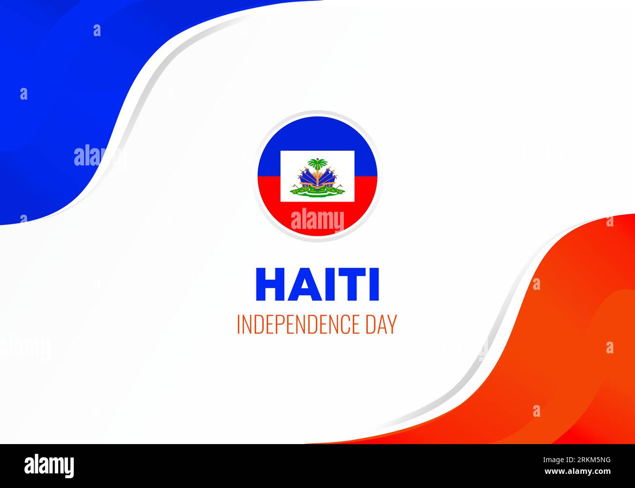 Haiti independence day background banner poster for celebration on ...