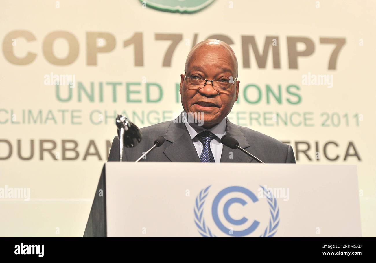 President jacob zuma cop17 hi-res stock photography and images - Alamy