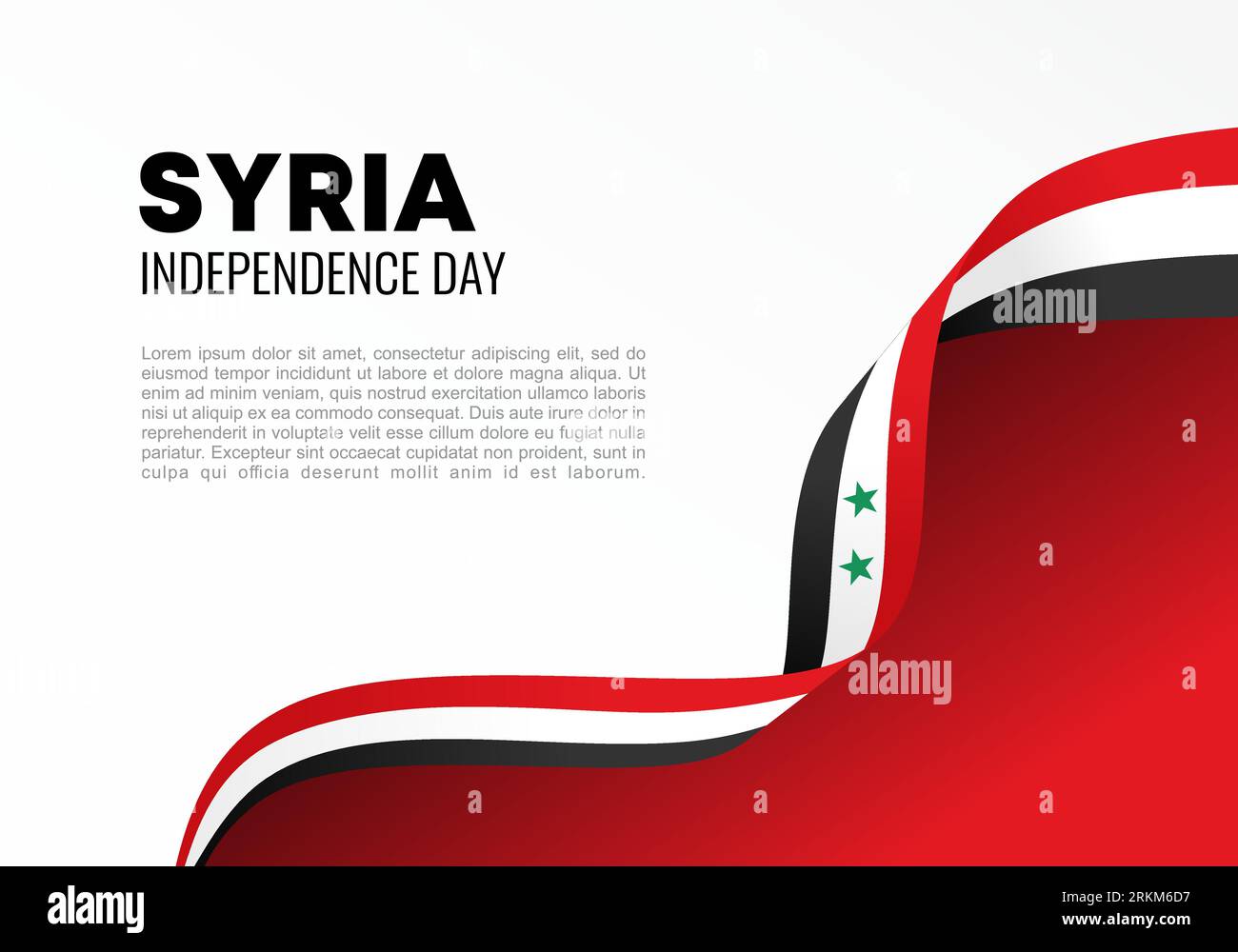 Syria independence day background banner poster for national ...