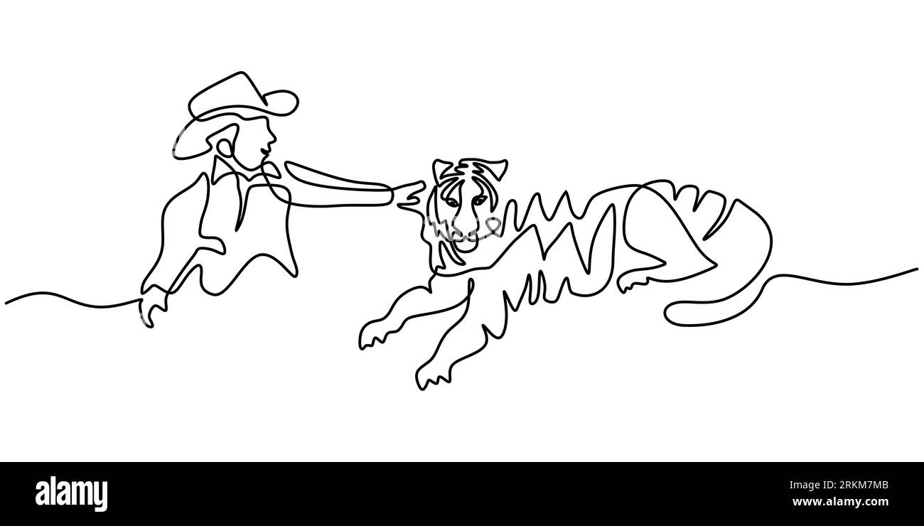 Tiger face drawing Black and White Stock Photos & Images - Alamy