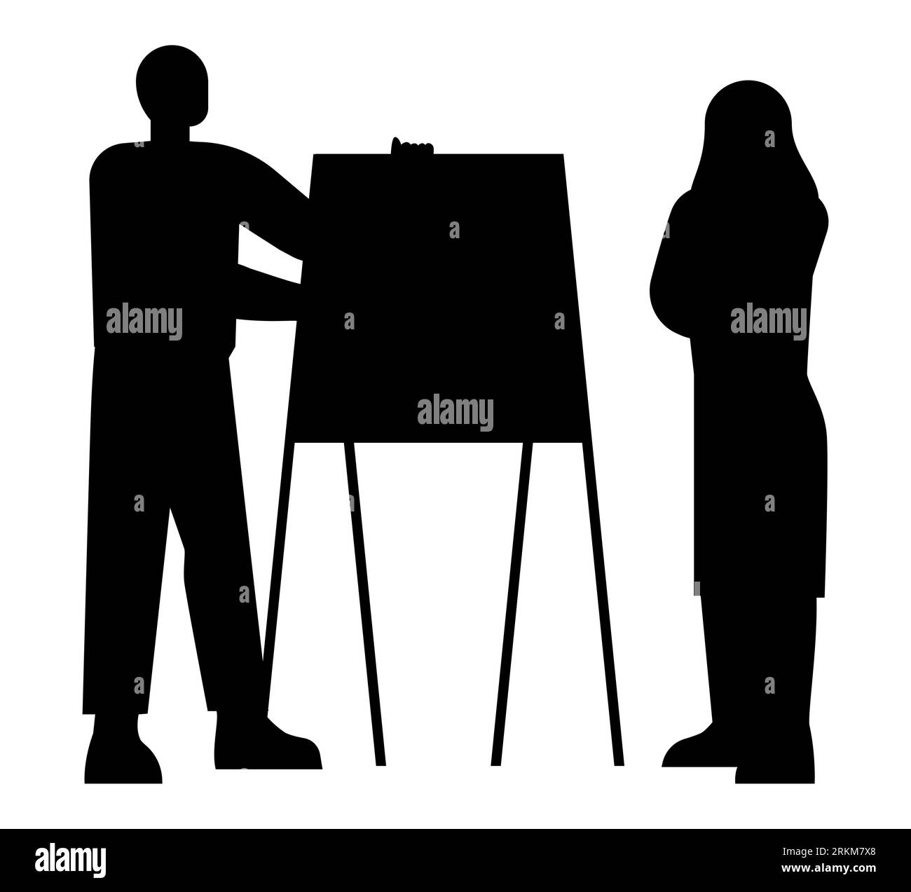 Project training Stock Vector Images - Alamy