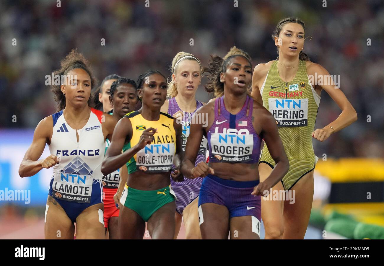 Great Britain’s Jemma Reekie competes in her Women’s 800m semi final on ...