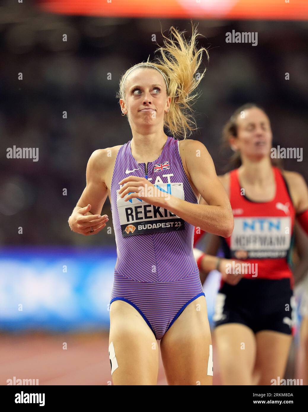 Great Britain’s Jemma Reekie wins her Women’s 800m semi final on day ...