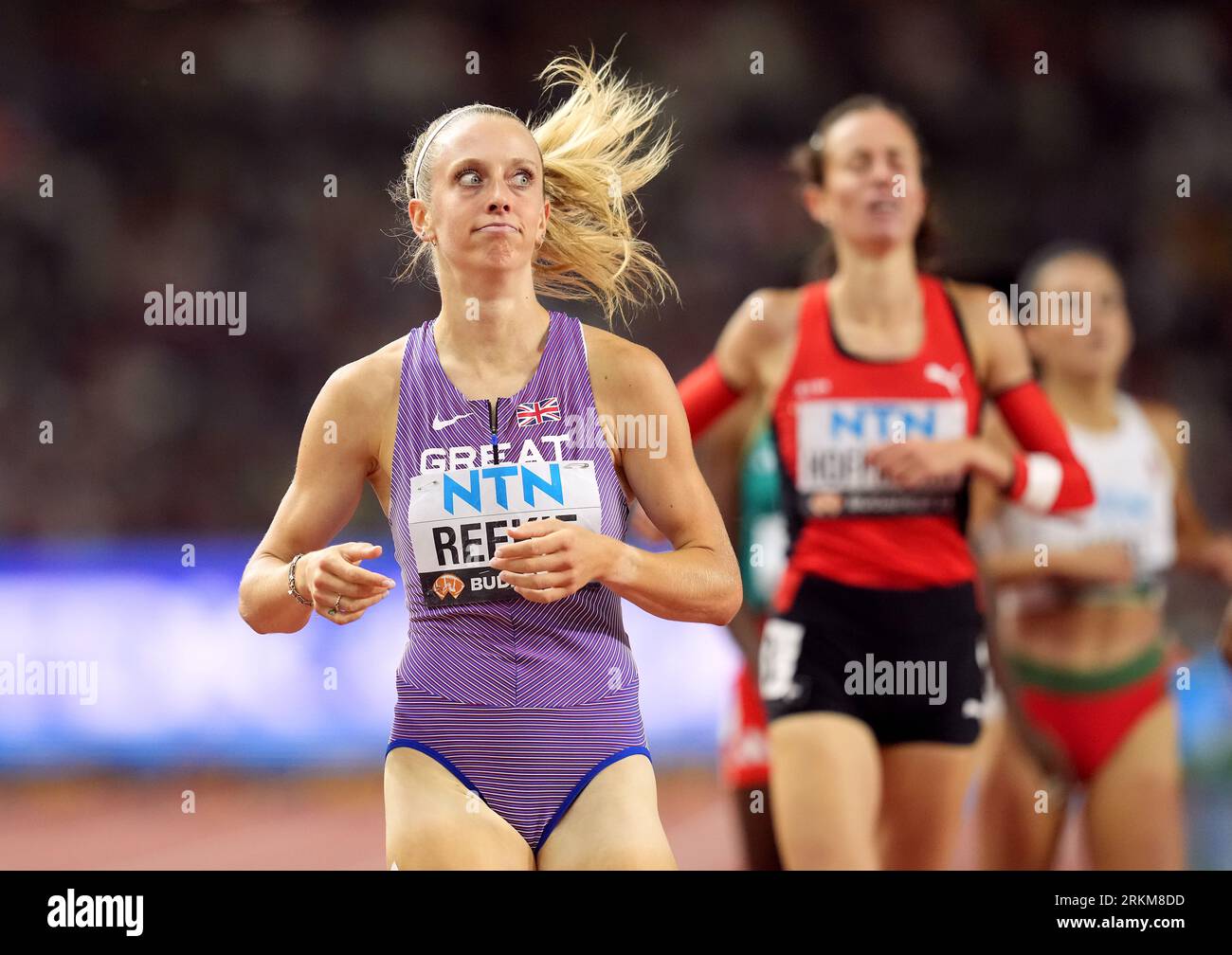 Great Britain’s Jemma Reekie wins her Women’s 800m semi final on day ...