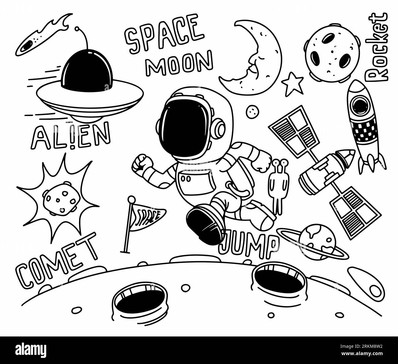 Rocket themed Black and White Stock Photos & Images - Alamy