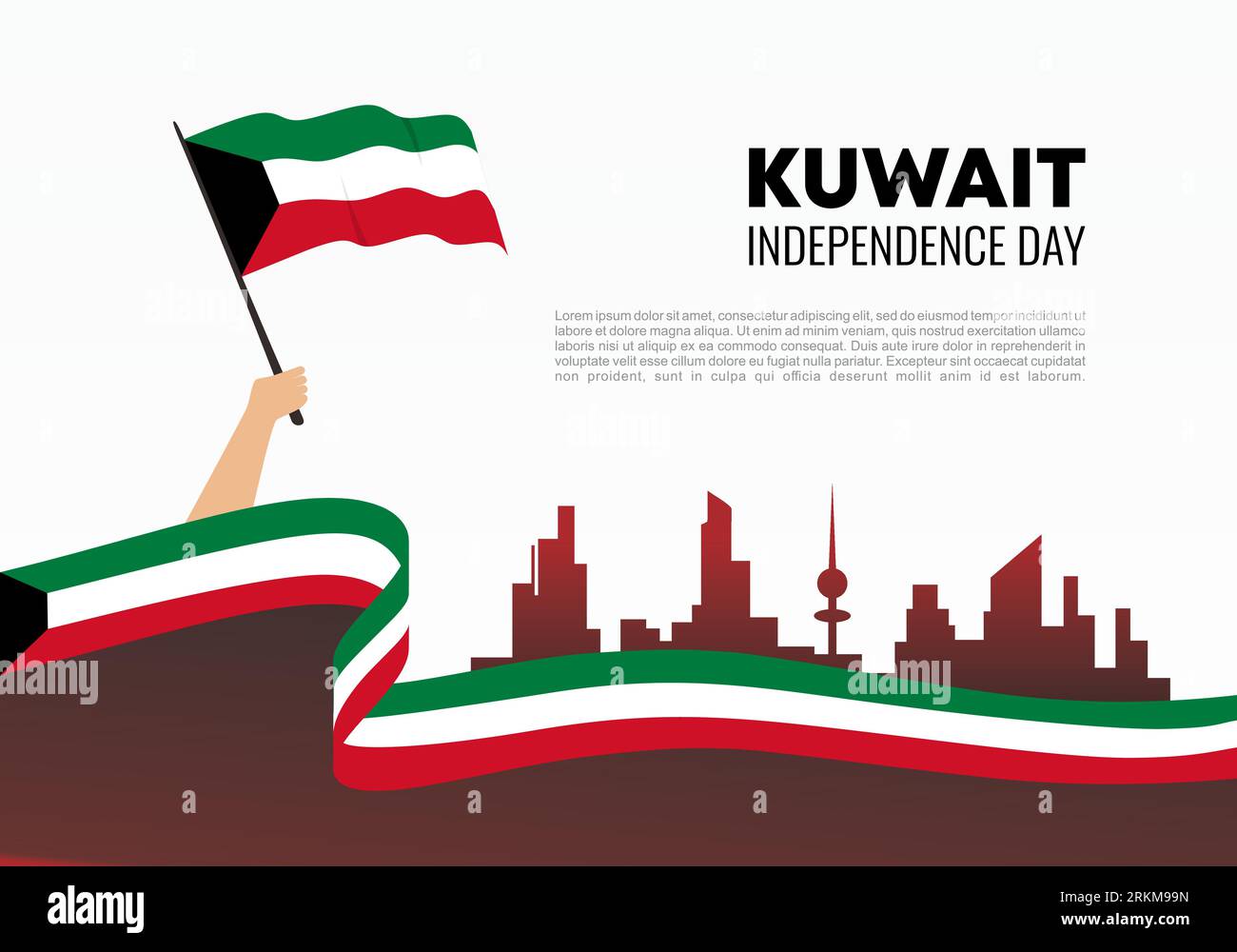 Kuwait independence day background banner poster for national ...