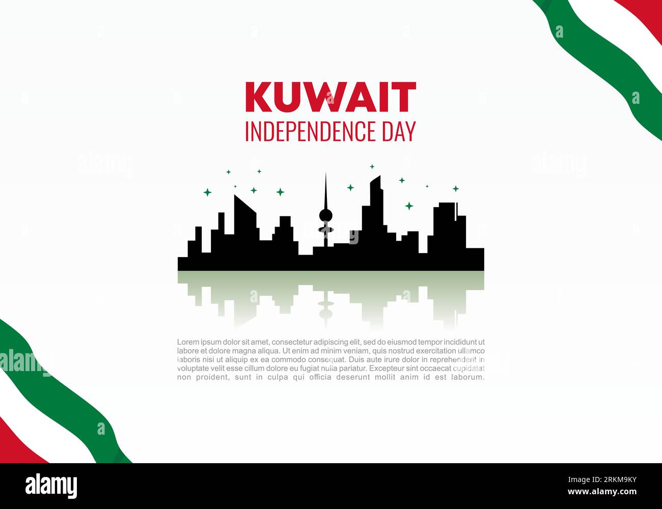 Kuwait independence day background banner poster for national ...