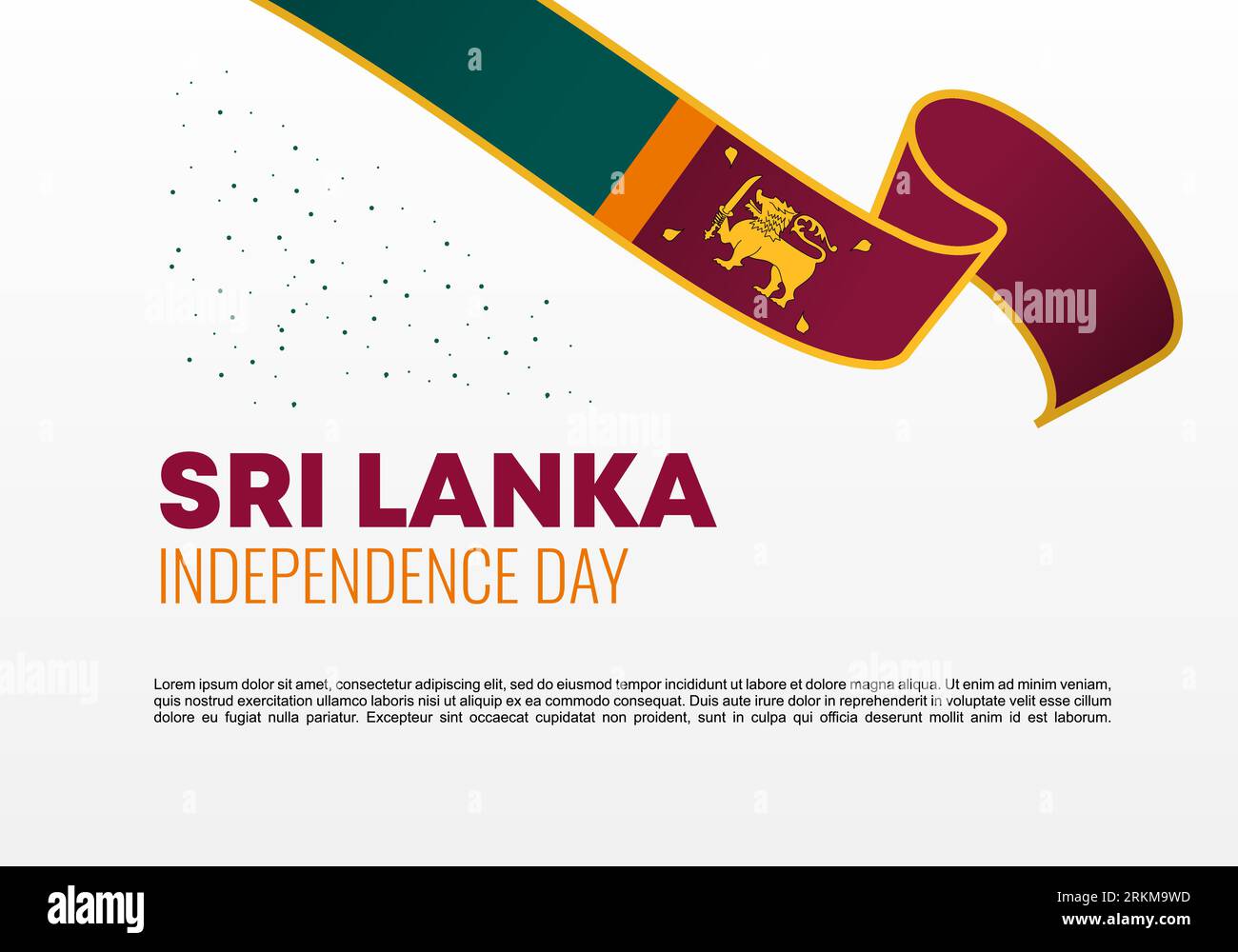 Sri lanka independence day background banner poster for national ...