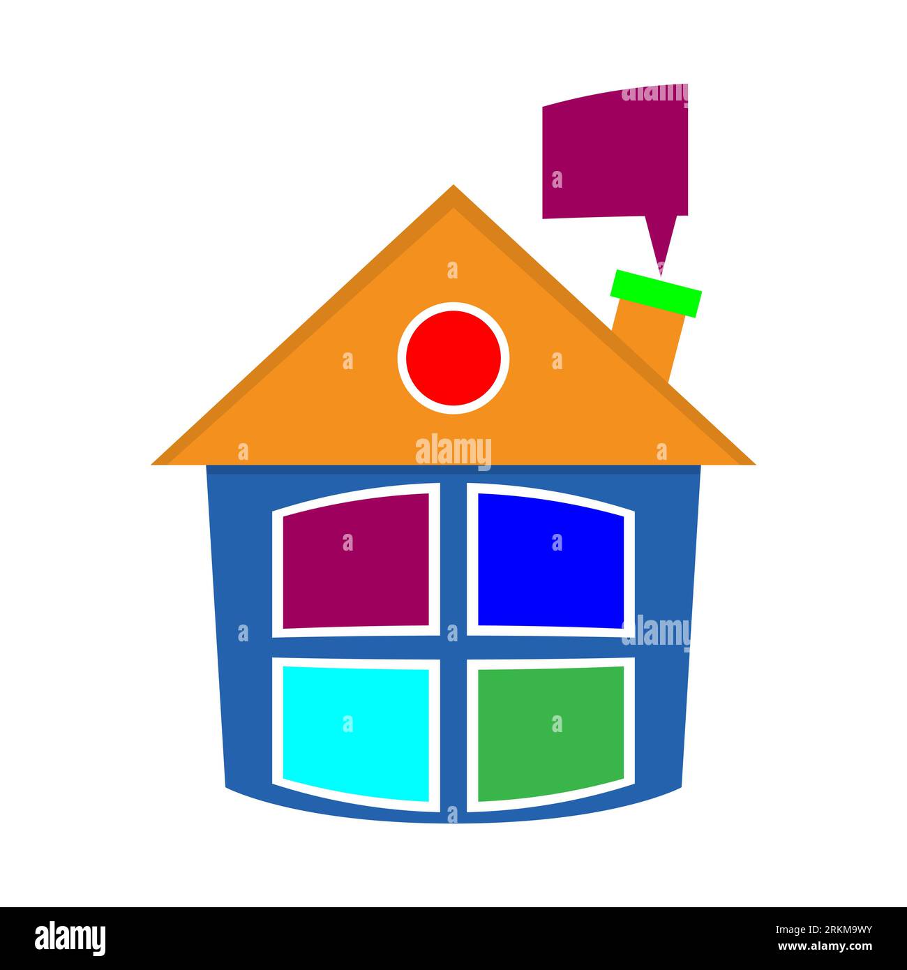 Nice House Clipart Cartoon
